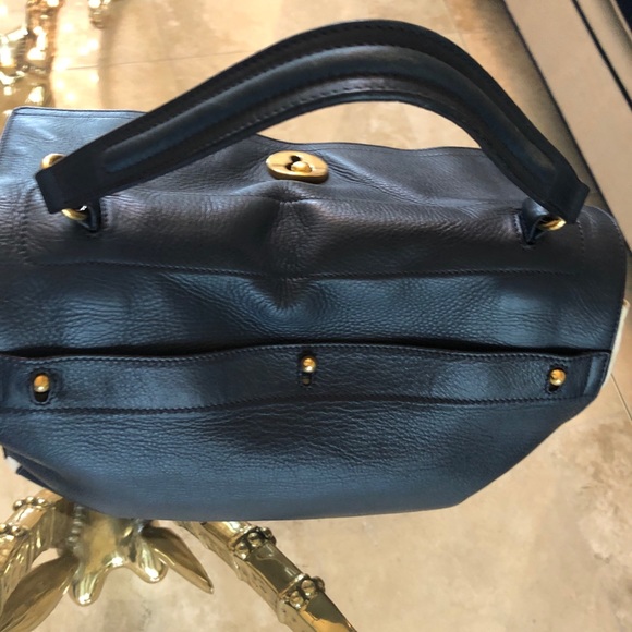 Yves Saint Laurent | Bags | Navy Ysl Yves Saint Laurent Muse Ii 2 Bag ...